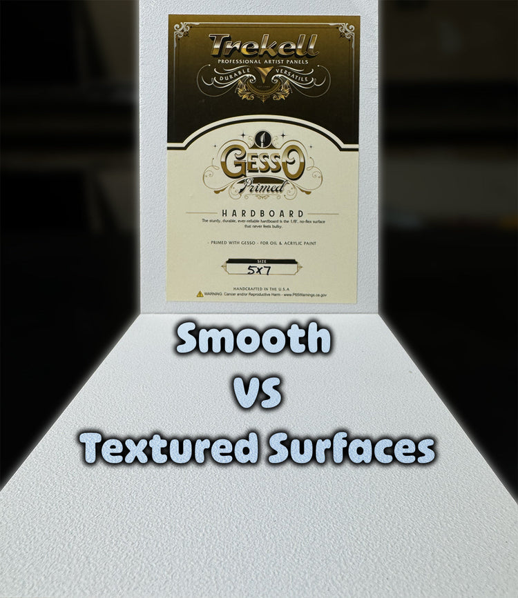 Smooth vs. Textured Surfaces: The Great Canvas Debate