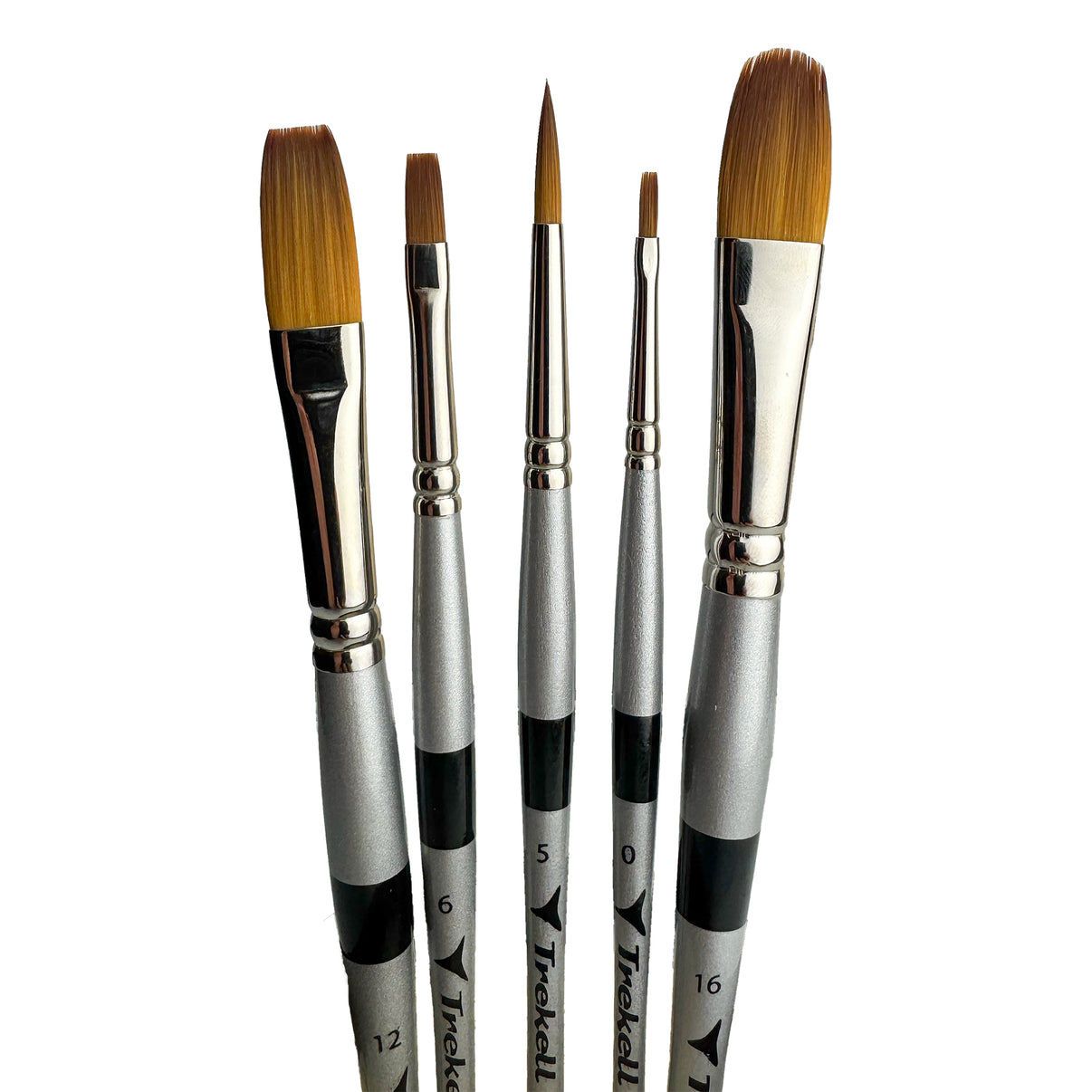 MIDZ Synthetic 5-Piece Oil Brush Set | Shop Now