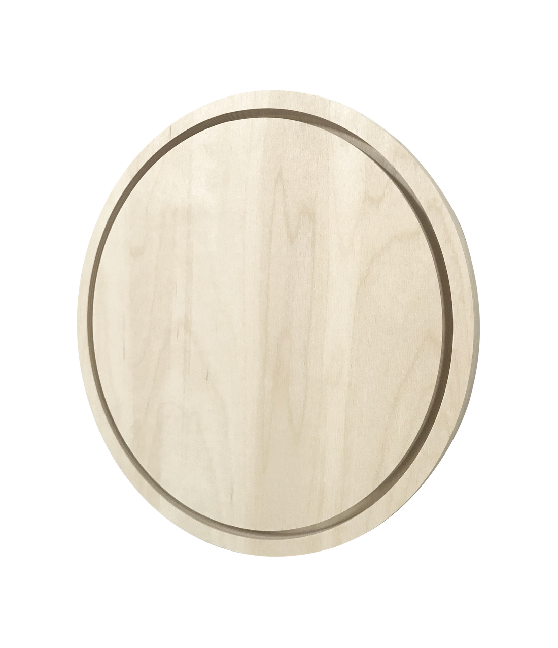 Trekell Round Floater Panel - 1/2" Thick Raw Baltic Birch