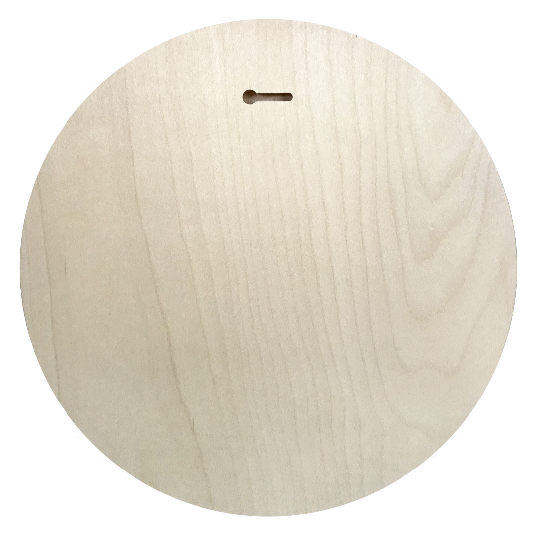 Trekell Round Floater Panel - 1/2" Thick Raw Baltic Birch